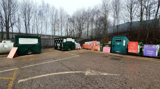 Ilkeston Household Waste Recycling Centre at Manners Industrial Estate ...