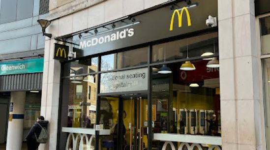 McDonald's Greenwich-Cutty Sark Fast Food Restaurant at 2 Crescent ...
